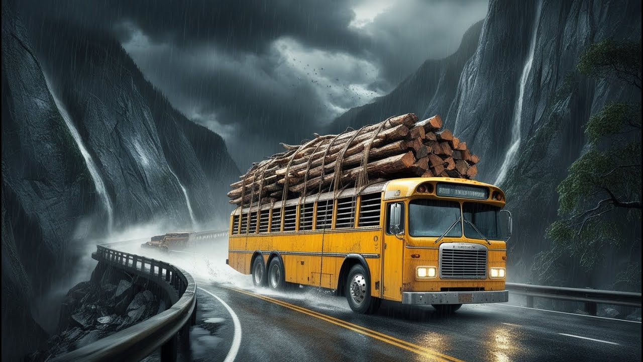 Extreme Bus Driving: Conquering the Most Dangerous Roads Part010 - YouTube