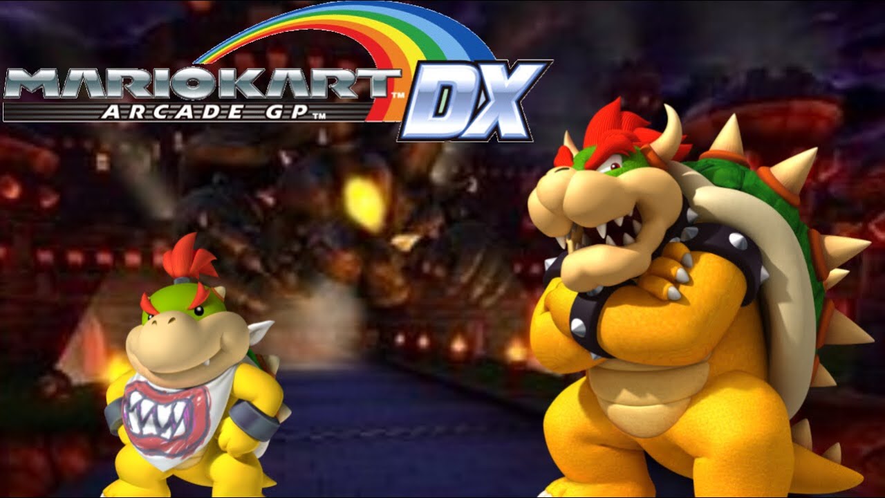 Mario Kart Arcade GPDX: Bowser’s Castle - Co-Op Mode With Bluey4488 ...