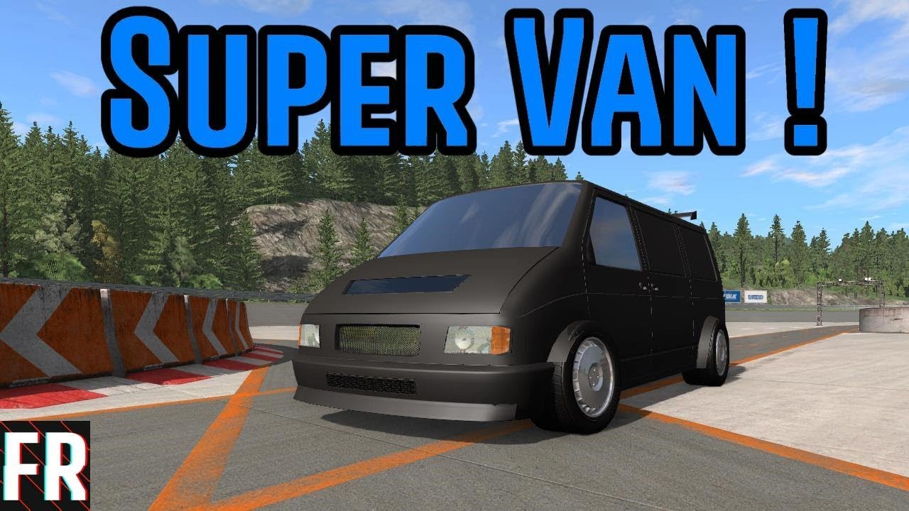 Automation/BeamNG Drive - Super Van ! - Autocross #18 - YouTube