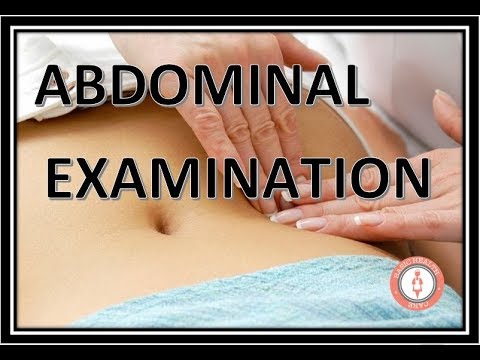Abdominal Examination - YouTube