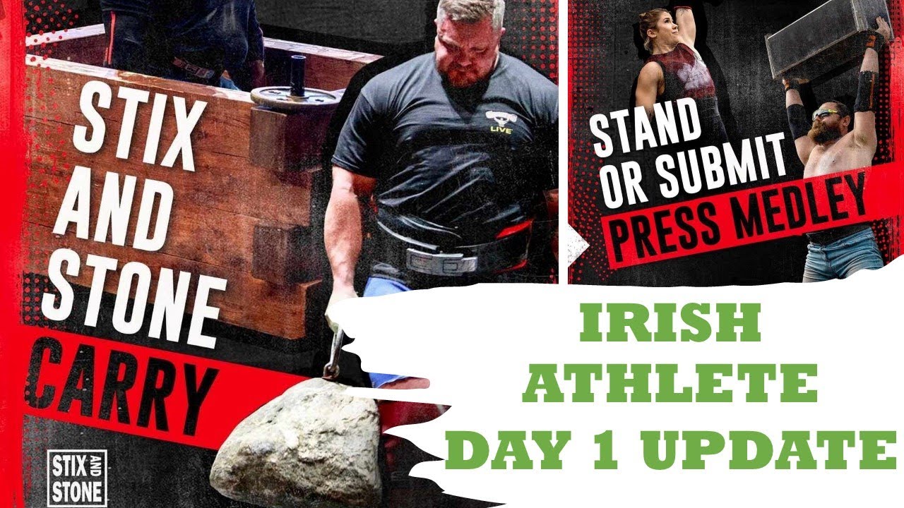 Day 1 of the Irish Athletes at Official Strongman Games Worlds 2023 ...