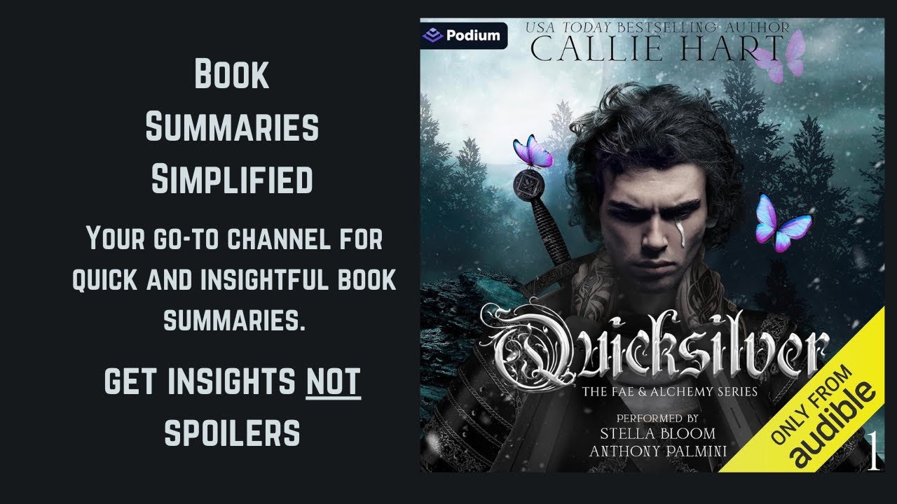 Quicksilver - The Fae & Alchemy Series, Book 1 - By: Callie Hart - YouTube