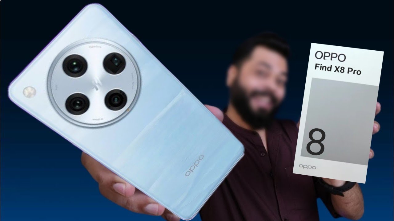 OPPO Find X8 Pro 5G Unboxing, price & launch date - YouTube
