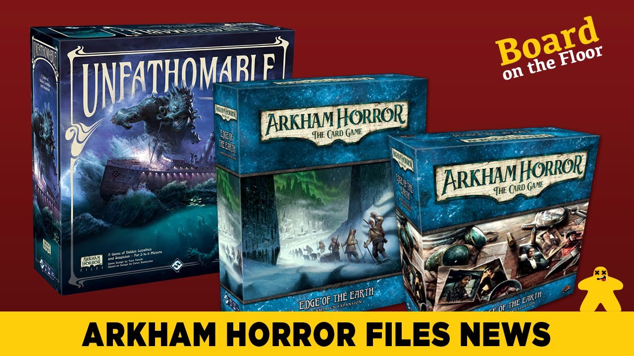 Unfathomable Board Game & New Arkham Horror LCG Expansion - YouTube