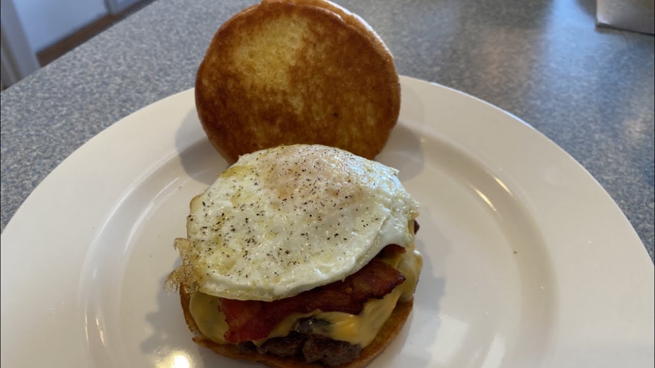 Fried Egg Burger - Easy Fast Recipe - YouTube