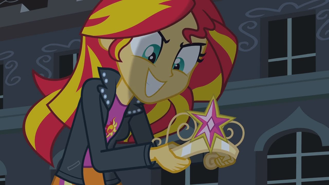 (SPOILERS) Sunset Shimmer Transformation With Slightly Fitting Music ...