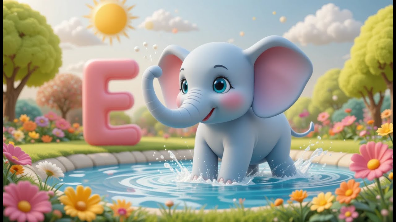 🐘🔢 Counting to 10 with Elephants & More! | Nursery Rhymes for Kids ...