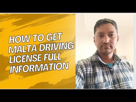 Malta Driving License Kitne din me banta hai. How to get Maltese ...