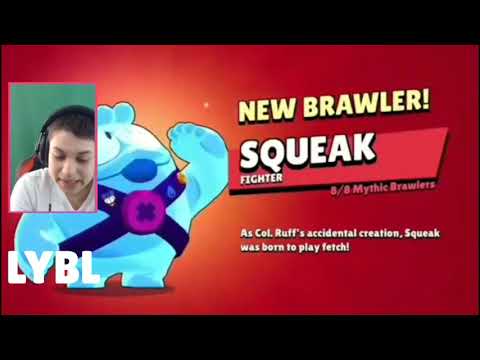 BERAT ALİ YENİ KARAKTER SQUEAK ÇIKARIYOR !!!Brawl stars