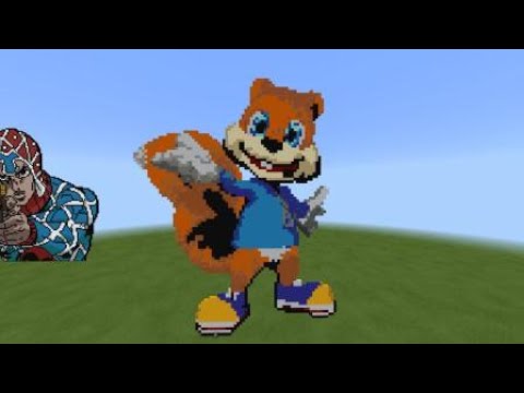|Conker| Minecraft Statues - YouTube