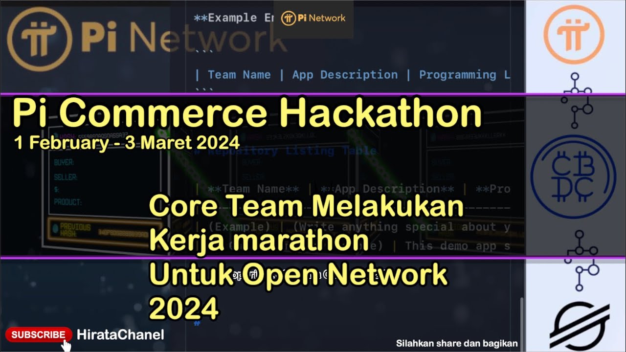 Pi Commerce 1 Feb - 3 Mar 2024 🔥 Coding Dari Coreteam di GITHUB #pinetwork Update Pi Network ...