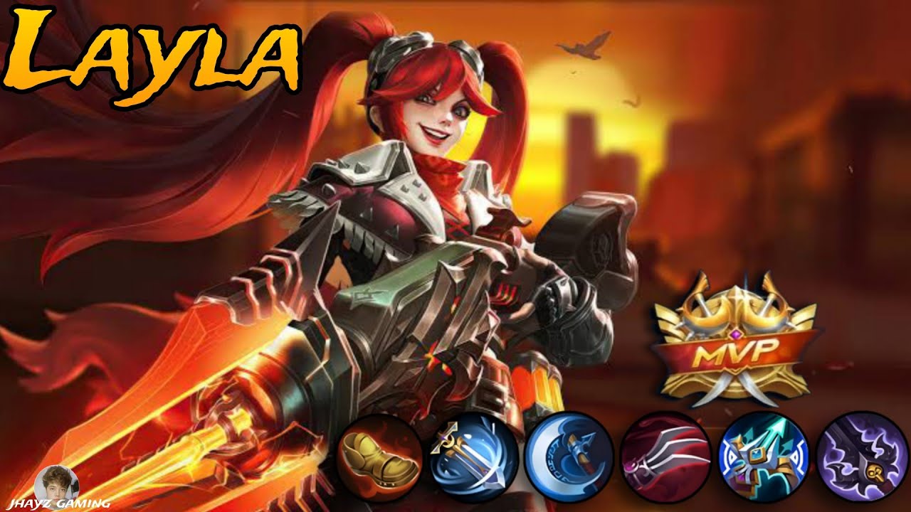 Layla Gameplay | RANK game | MLBB - YouTube