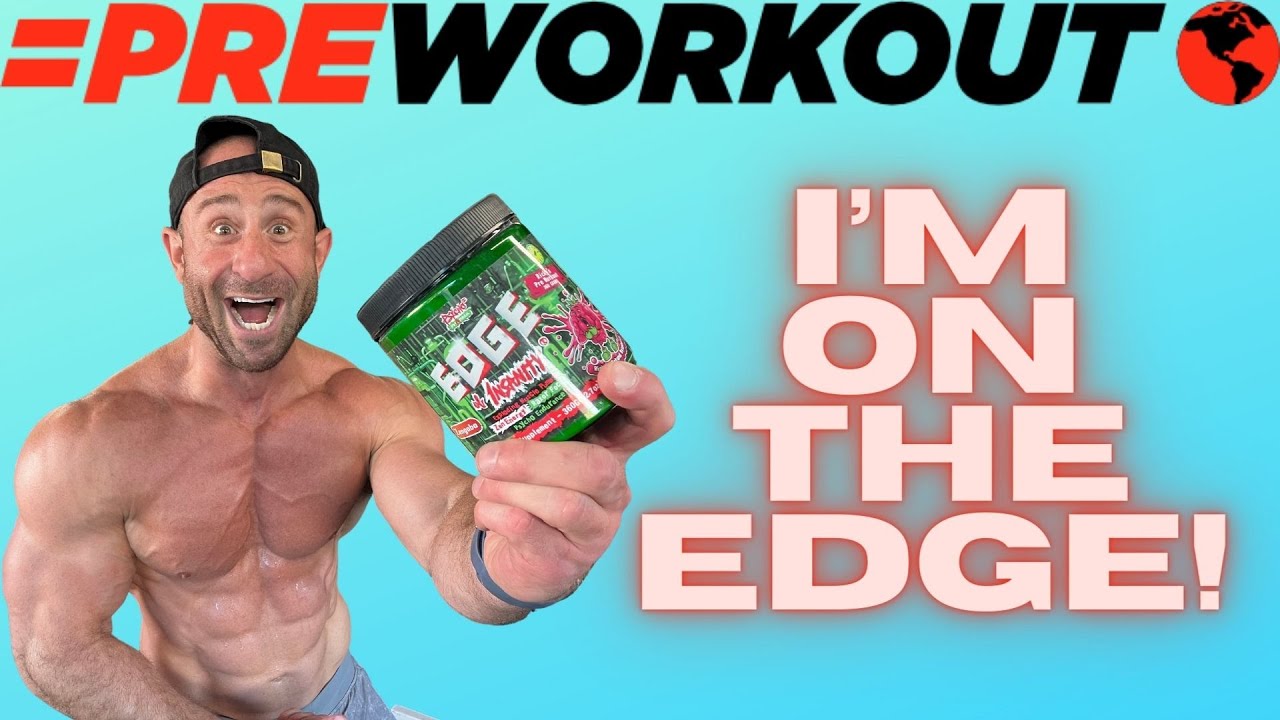 Psycho Pharma Edge of Insanity Pre-Workout Review 😱 HOW CRAZY ARE YOU ...