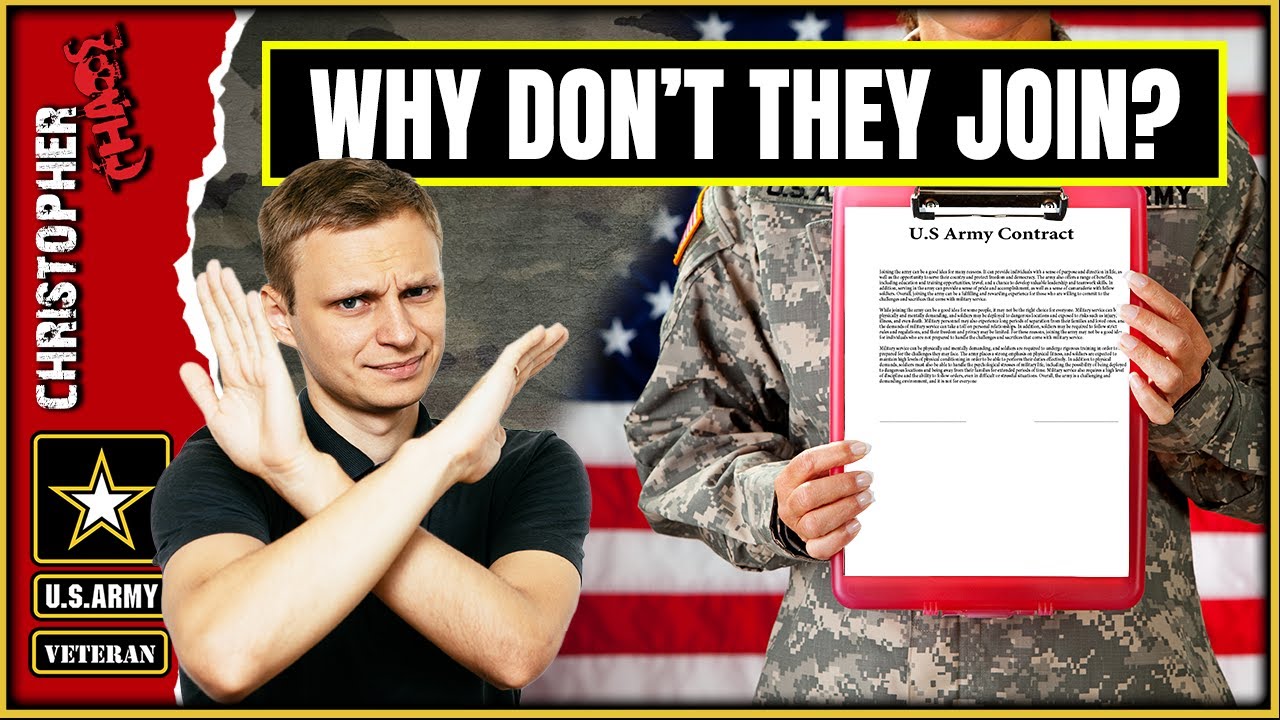 Why people don’t want to join the Army right now - YouTube