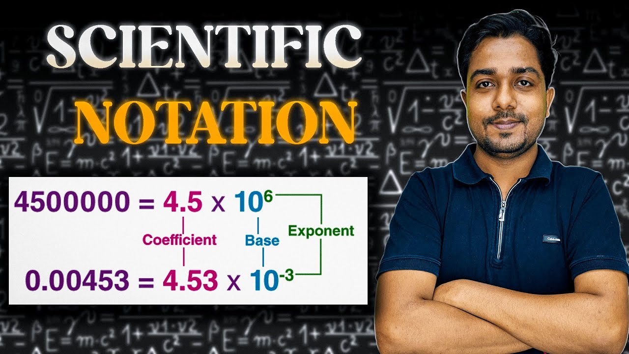 Concept of Scientific Notation with shortcut Tricks - YouTube
