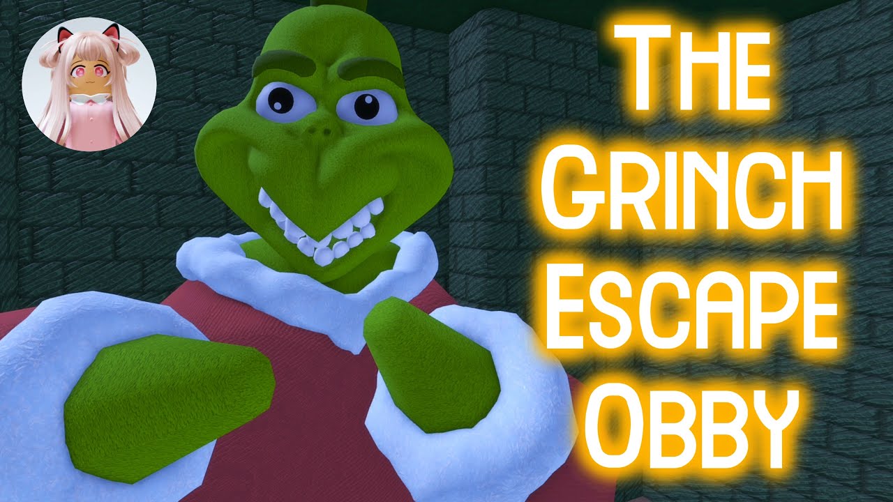 The Grinch Escape Obby HARD MODE - Roblox Obby Gameplay Walkthrough ...
