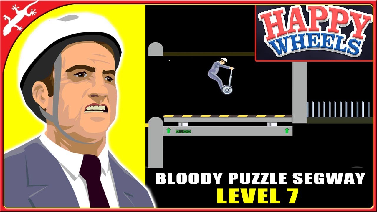 Happy Wheels : Level 7 ios Gameplay - YouTube