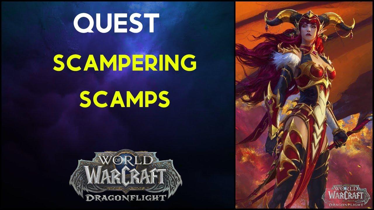 Scampering Scamps - Quest - Wow Dragonflight - YouTube
