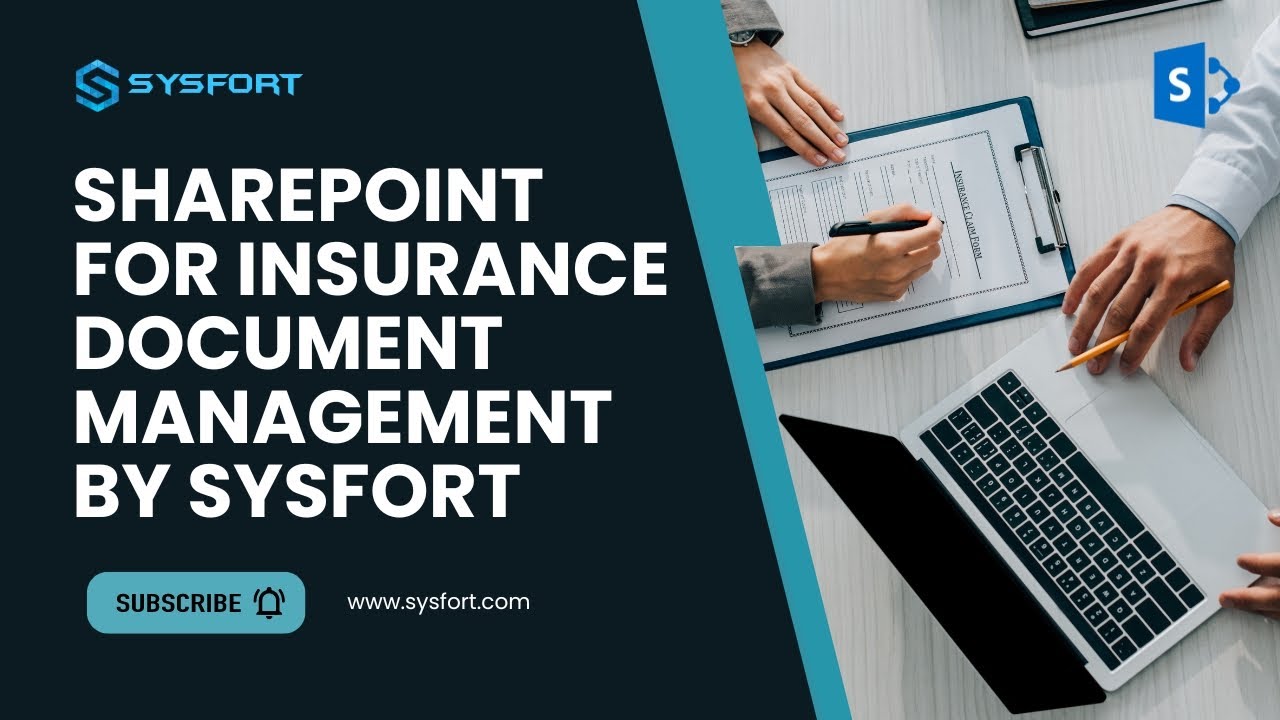 SharePoint for Insurance Document Management by Sysfort - YouTube