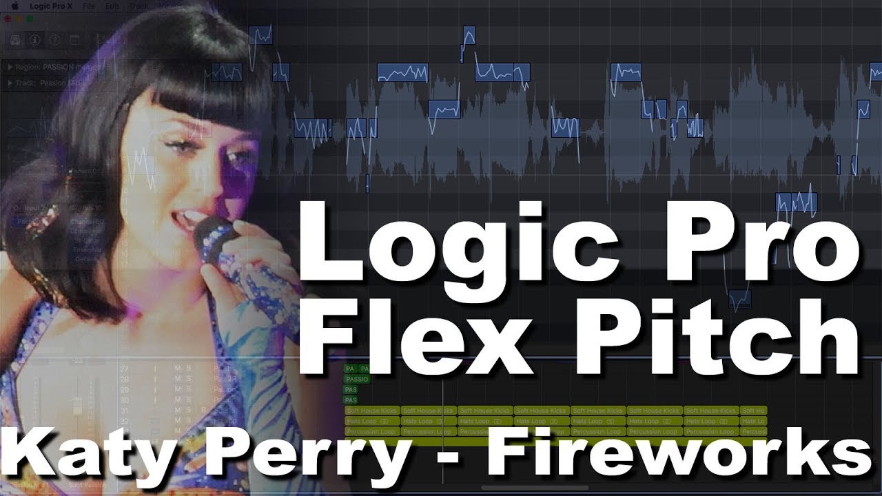 Logic Pro X Flex Pitch & Flex Time to Create a Harmony on Katy Perry's ...