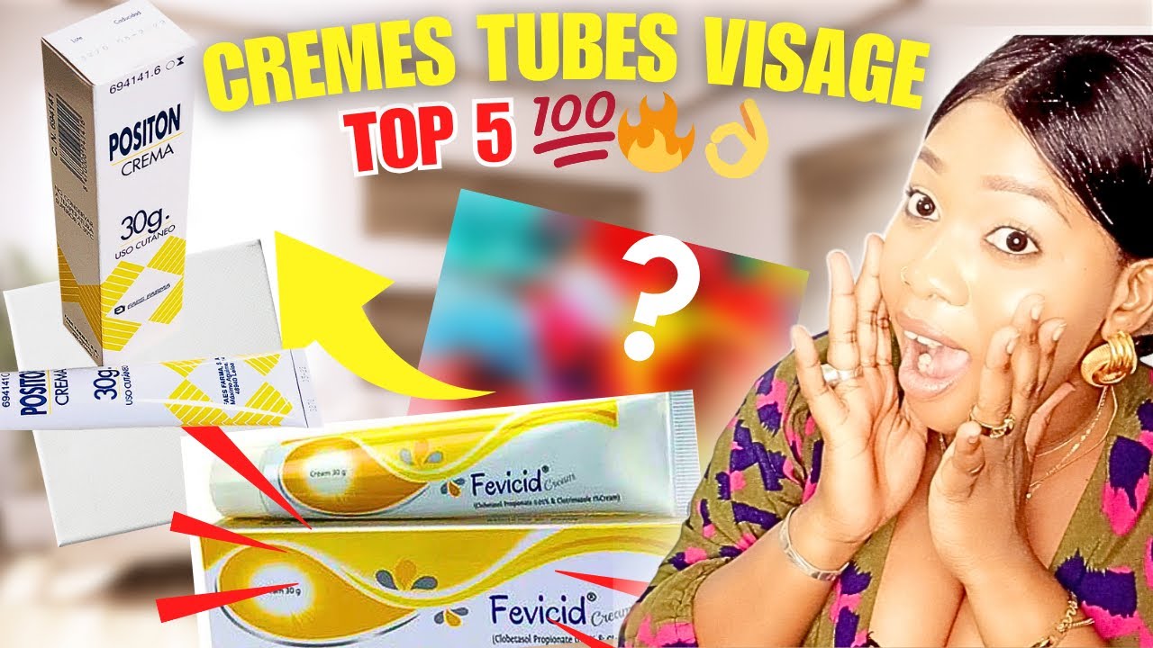 5 meilleurs tubes crèmes/visage anti imperfections👌🔥💯 #skincare # ...
