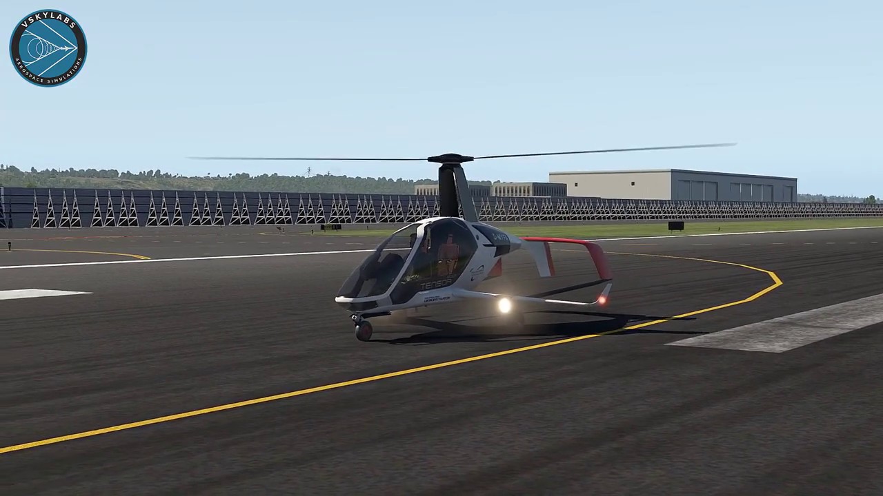 VSKYLABS FA Tensor 600X Project - Crosswind demo 20 knots - X-Plane 11 ...