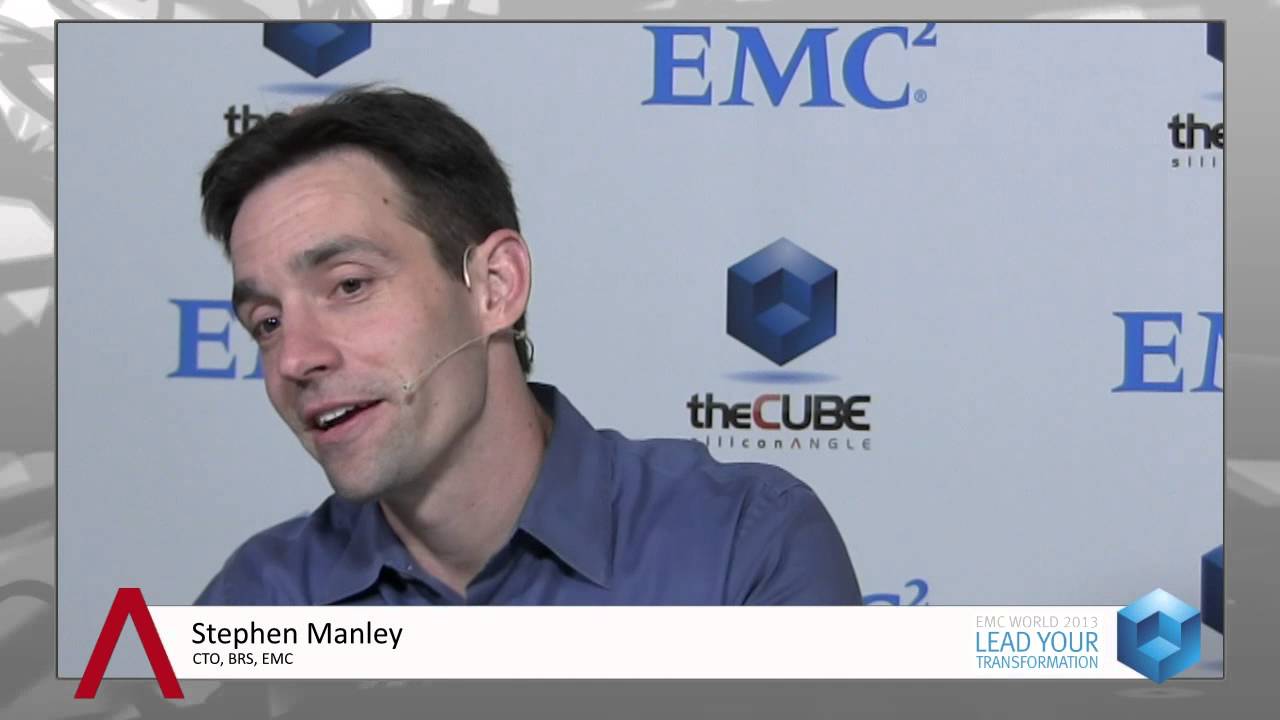 Stephen Manley | EMC World 2013 - YouTube