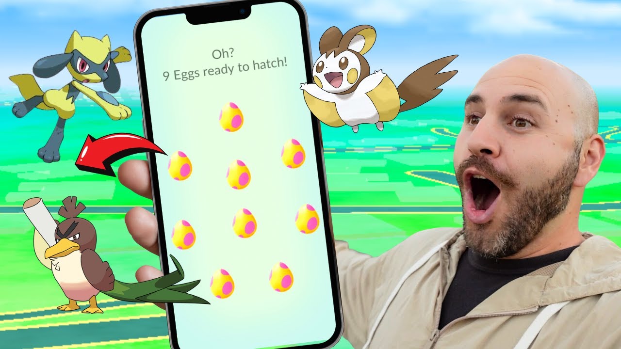Hatching 45 BOOSTED SHINY EGGS & 2 SHINY DOWN! - YouTube