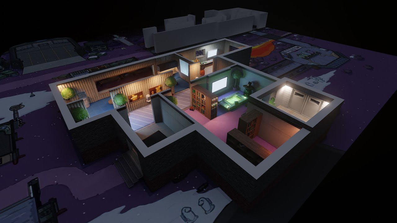 Work in Progress - Among Us - Polus in 3D - First Look - YouTube