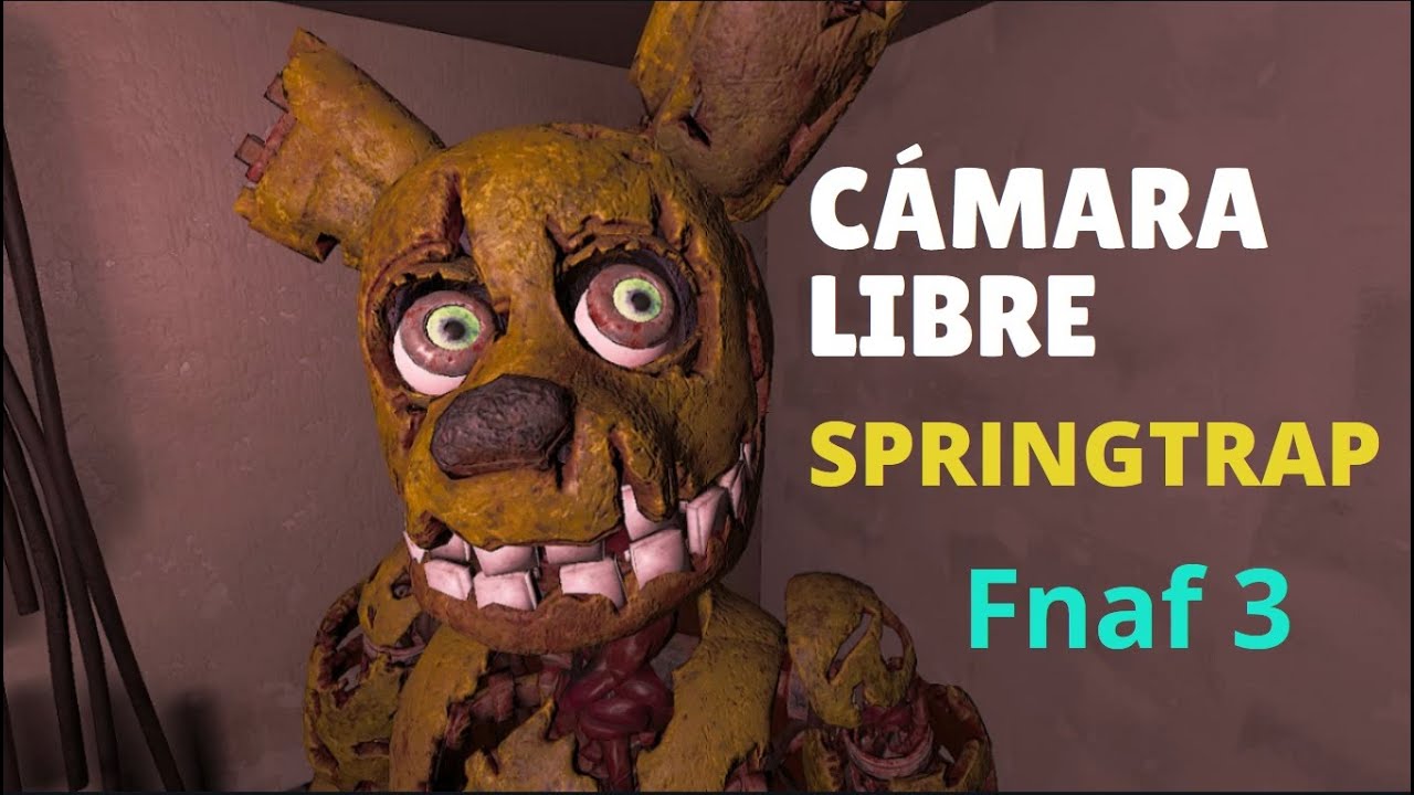Lo veo moverse en la ventilación "Springtrap" - YouTube