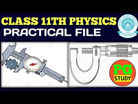 Class 11th Physics Practical file 2022-23 | Class 11th Physics ...