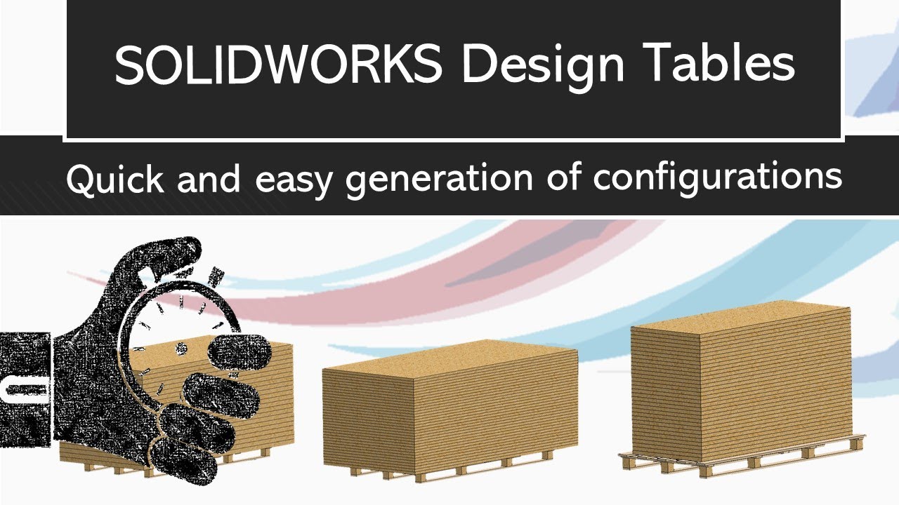 The basics of SOLIDWORKS Design Tables - YouTube
