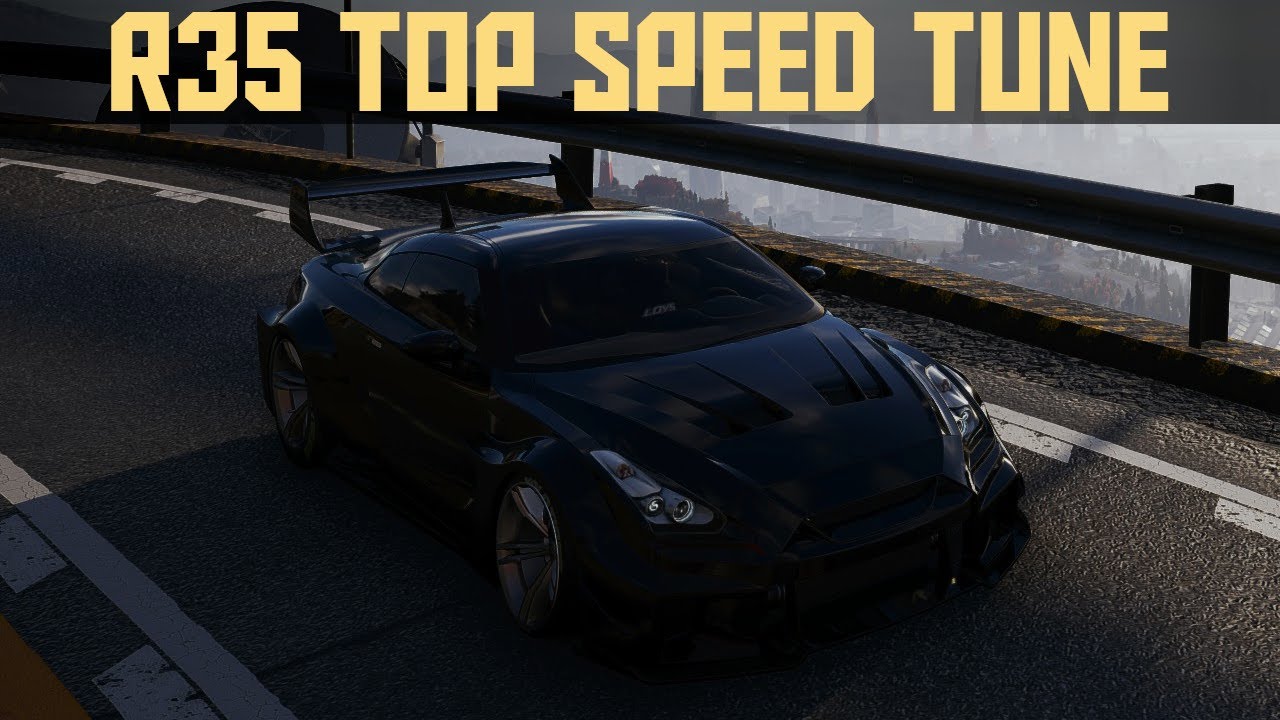 NISSAN GT-R R35 Top Speed Tune. 430+km/h | CarX Street PC - YouTube