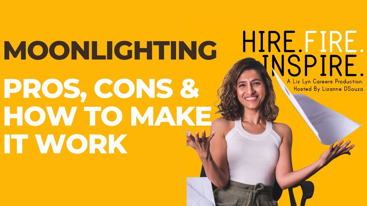 Moonlighting pros, cons and how to make it work - YouTube