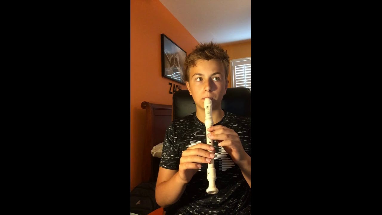 Second Waltz Piano and Recorder Duet - YouTube