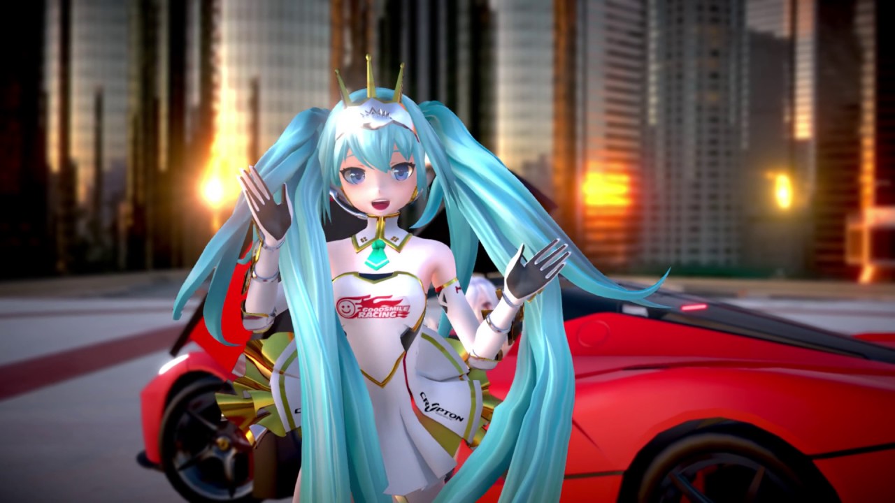 【MMD】君色に染まる 2015 Racing Miku 1080P【GSR Miku】 - YouTube