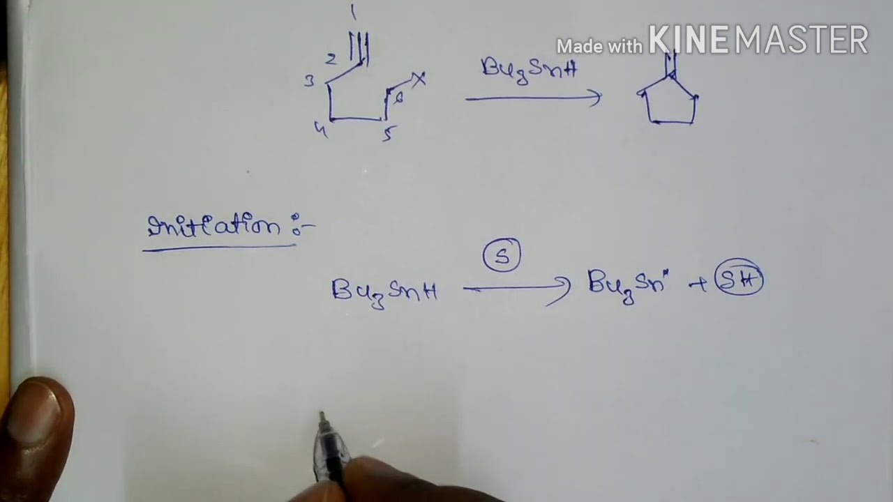 Tributyl Tin Hydride (TBTH) Reagent - YouTube