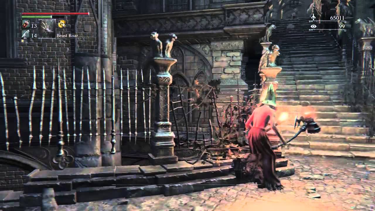 Pyramid Head came to play - bloodborne - YouTube