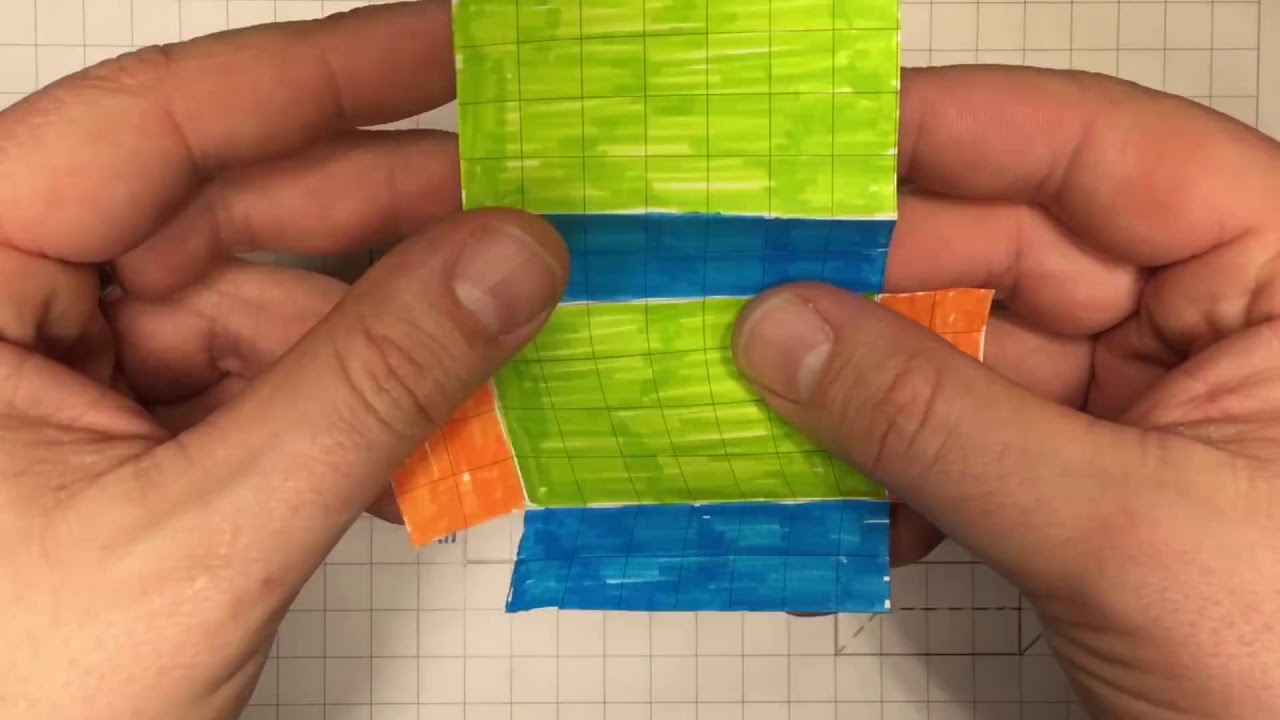 Gitternetz zeichnen: Würfel und Quader - YouTube