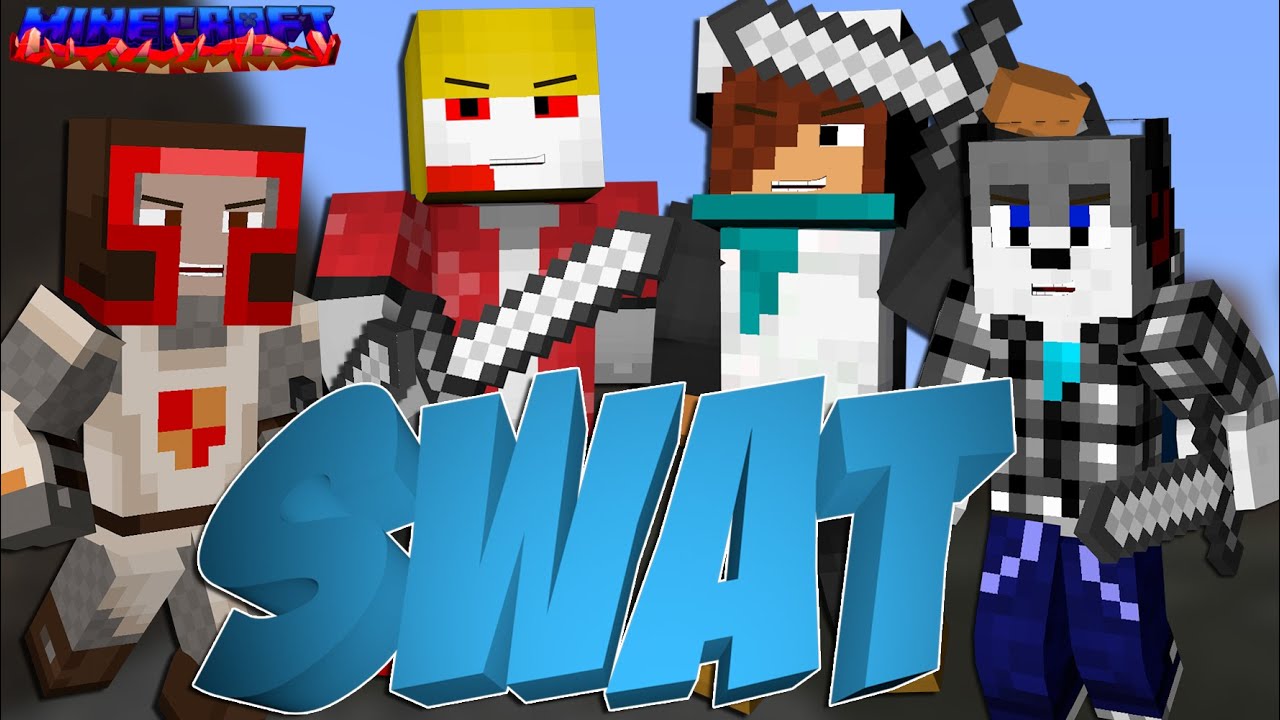 Minecraft - SWAT - NEW NEXUS MINIGAME w/ Killstreakers, iVexusHD ...