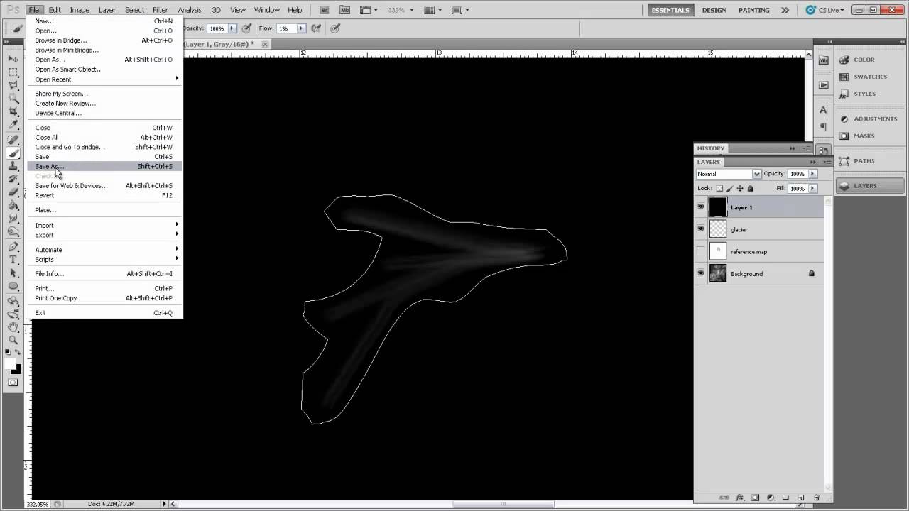 48. Draw a bump map to add surface texture to a DEM - YouTube