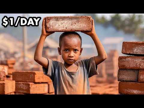 They Make Bricks For $1 Per Day (Madagascar)