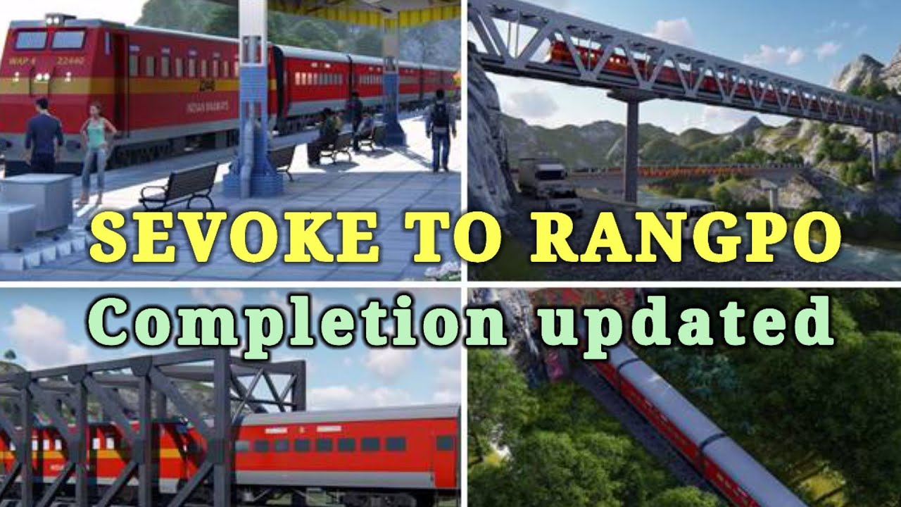 Railway to Sikkim big updated | Sivoke to Rangpo railway project - YouTube