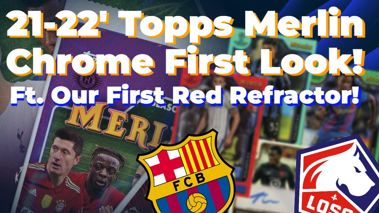 Red Refractor Numbered to 5! Ft. Topps Merlin First Look! - YouTube