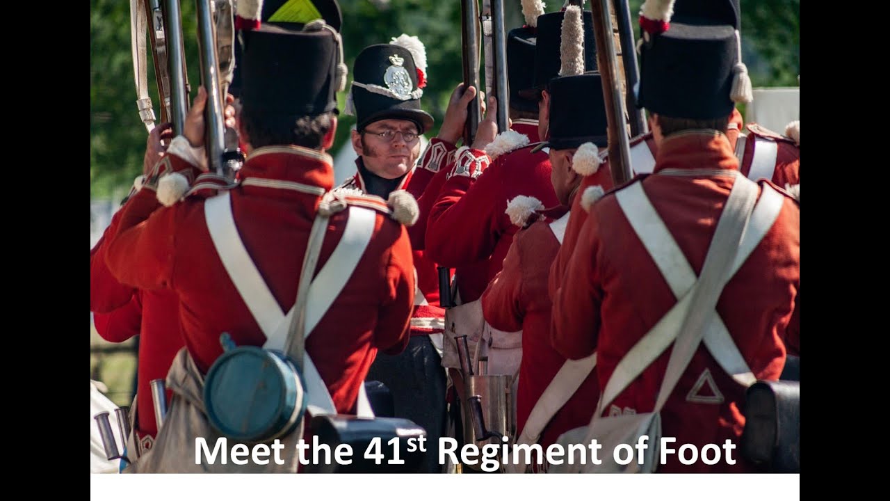 Meet the 41st Regiment of Foot (War of 1812) - YouTube