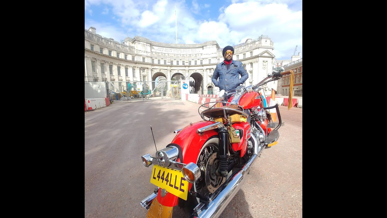 Central London Vlog 2 Harley Harley Davidson Sikh Turban Rider Sardar ...