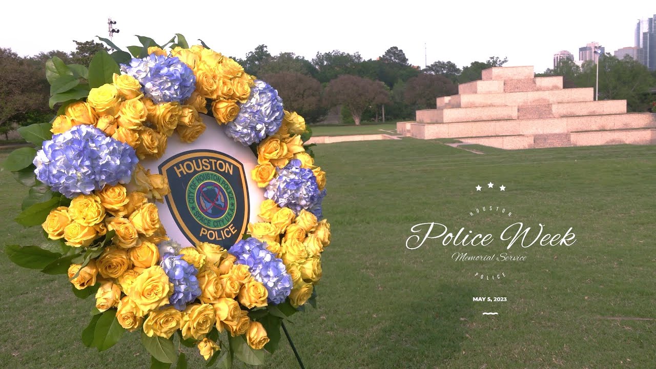 Police Week Memorial Service 2023 | Houston Police - YouTube