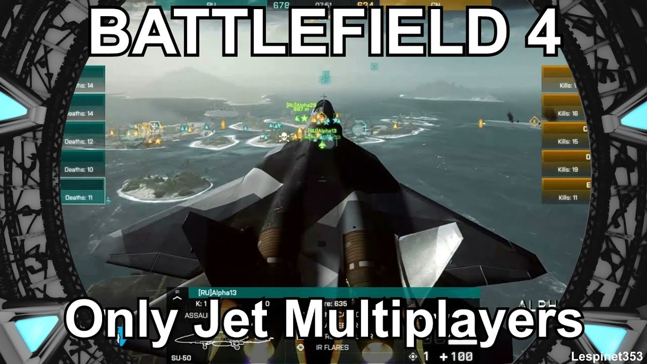[BF4] Gameplay Only Jet Aircraft Multiplayer | Battlefield 4 | GC 2013 ...