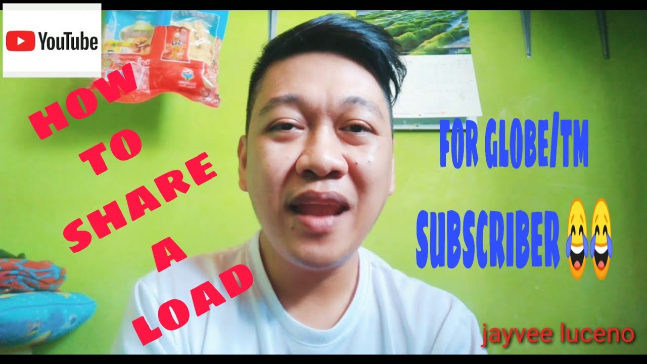 How to share a load for globe/tm subscriber - YouTube