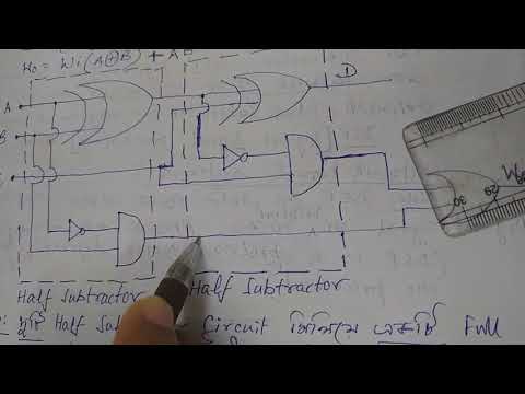 XII FULL SUBTRACTOR LOGIC GATE - YouTube